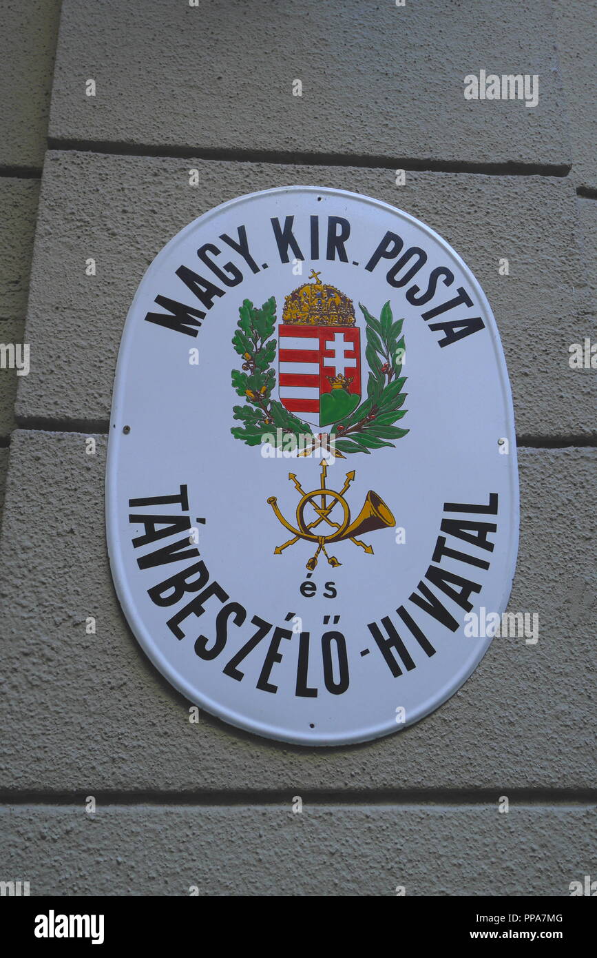 Hungarian post office hi-res stock photography and images - Alamy