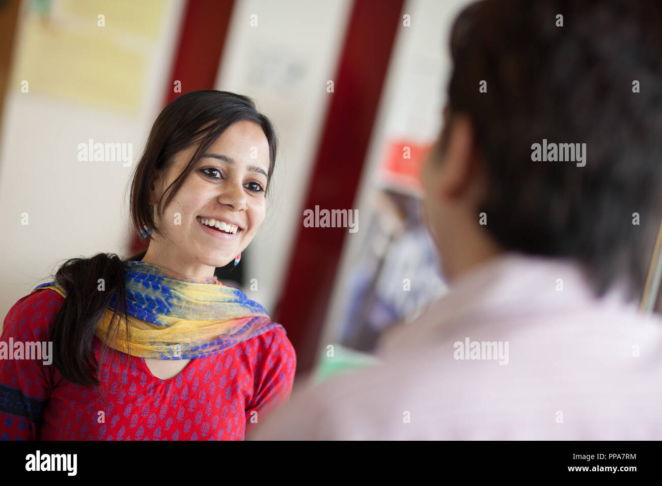 Indian staff hi-res stock photography and images - Alamy