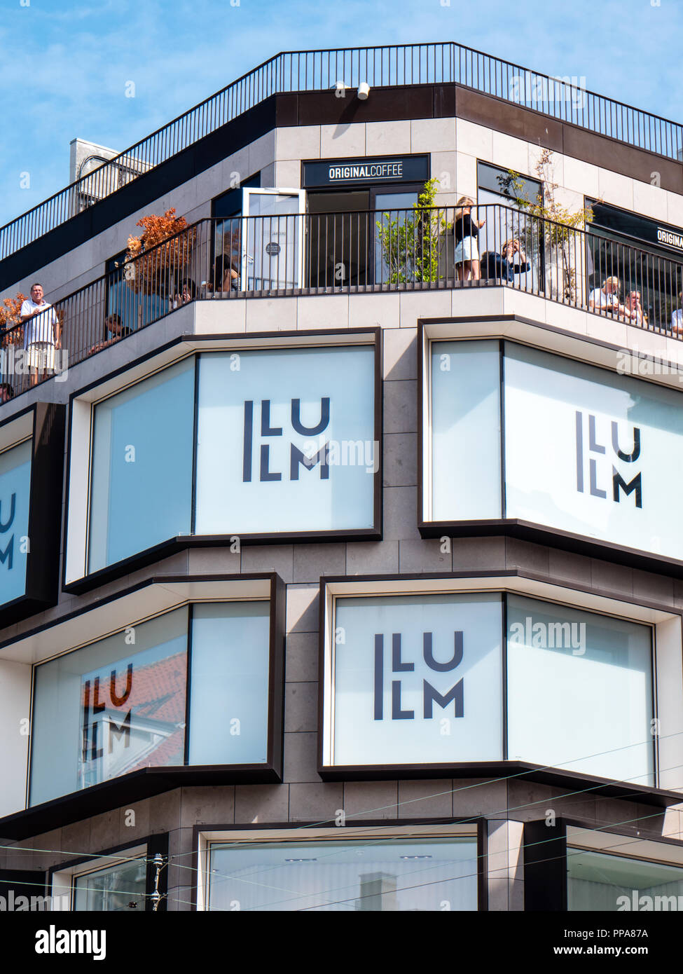 Illum Department Store, with Panoramic Coffee Bar on Roof, Copenhagen ...
