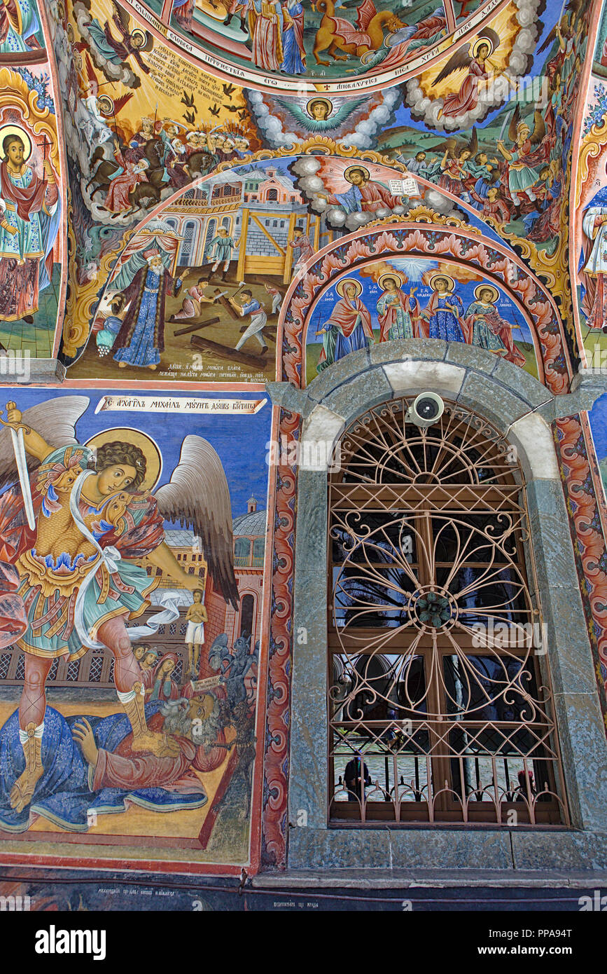 Bulgaria orthodox monastery interior hi-res stock photography and ...