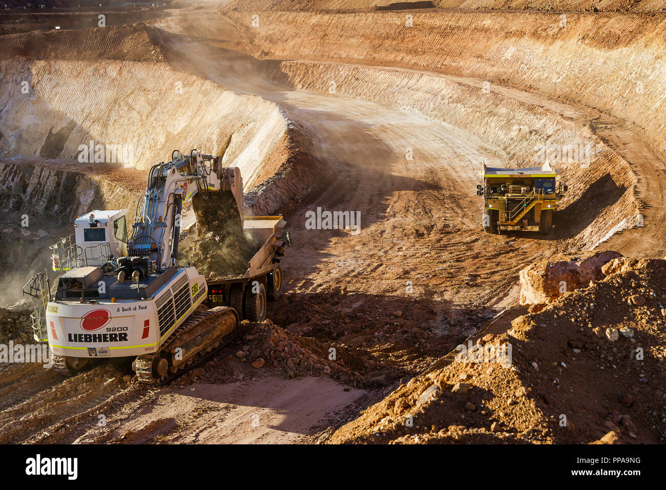Open pit hi-res stock photography and images - Alamy