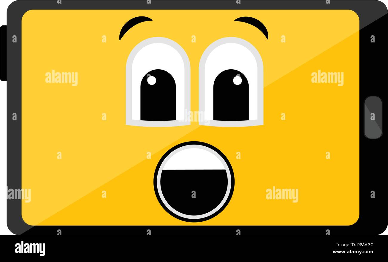Isolated surprised table emote Stock Vector Image & Art - Alamy