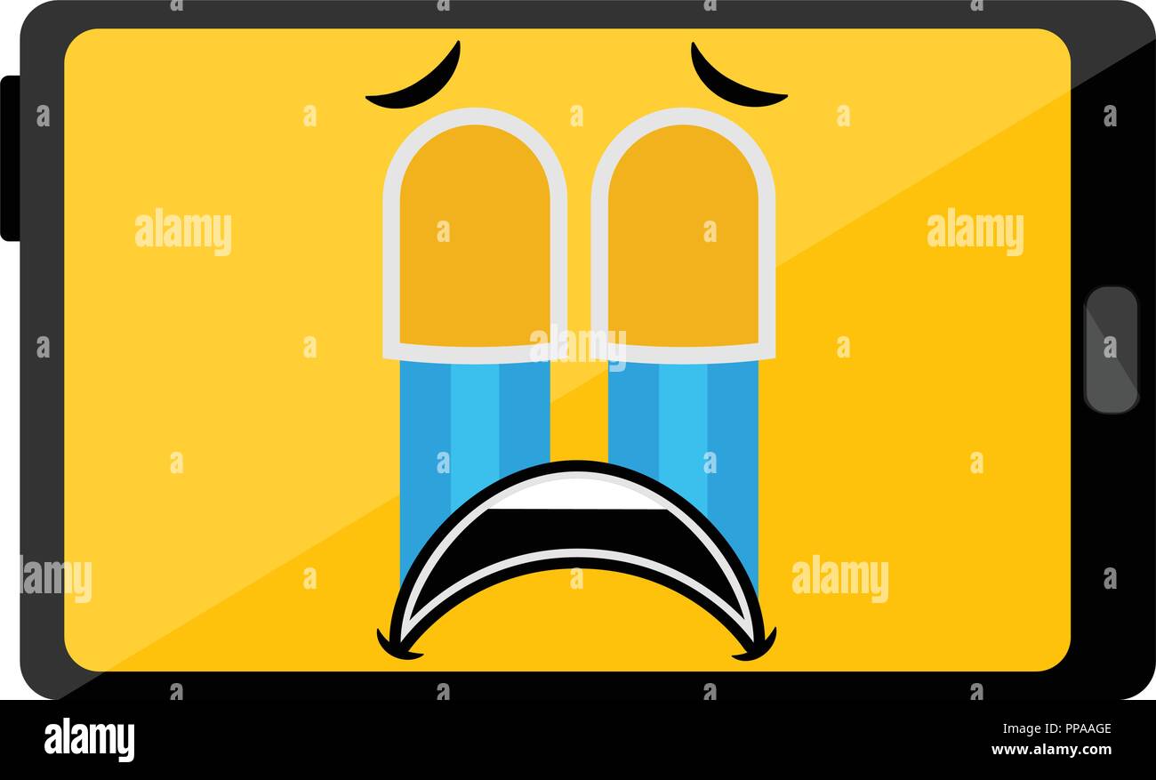 Cry sad Stock Vector Images - Alamy
