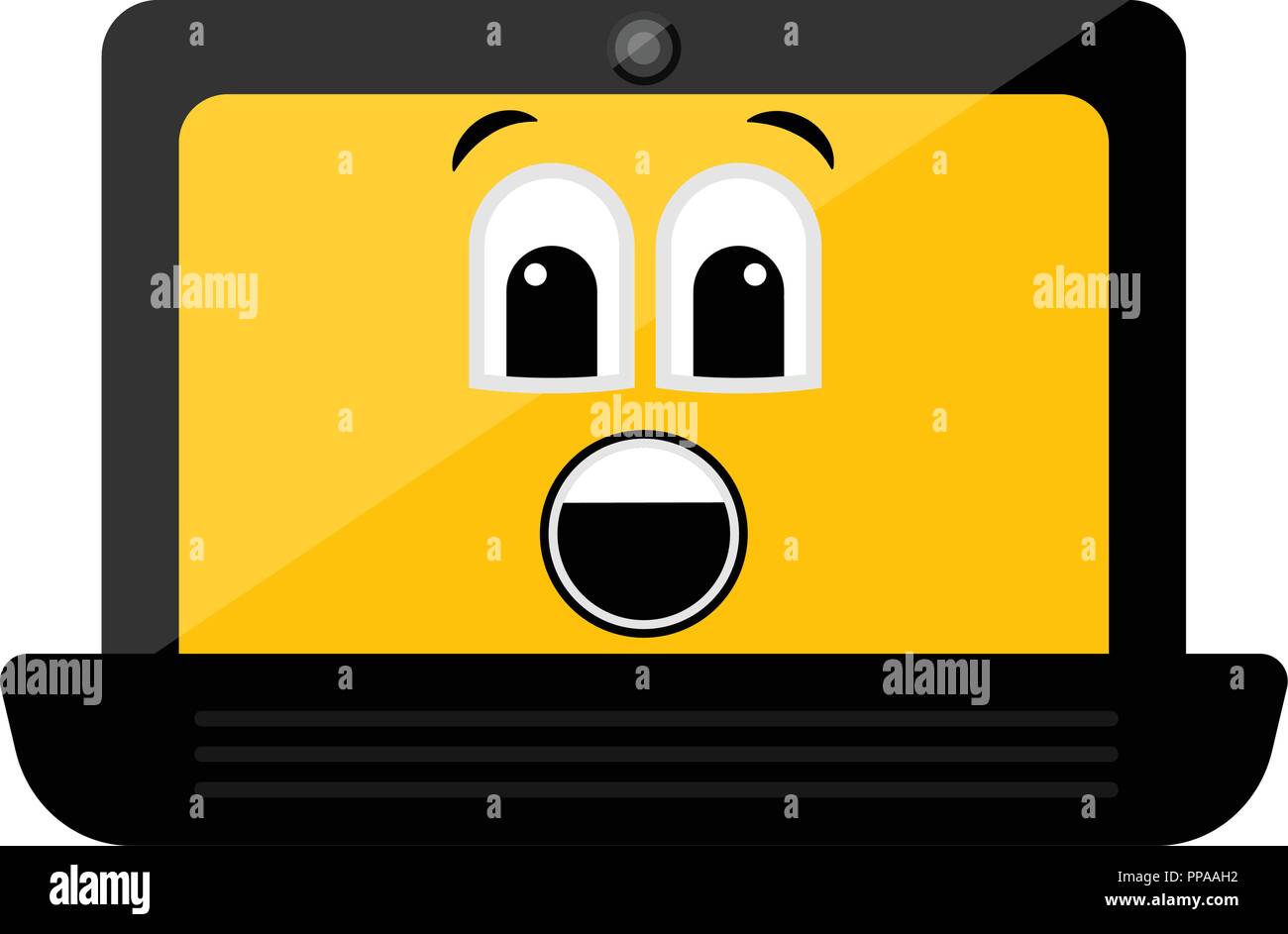 Surprise screen Stock Vector Images - Alamy