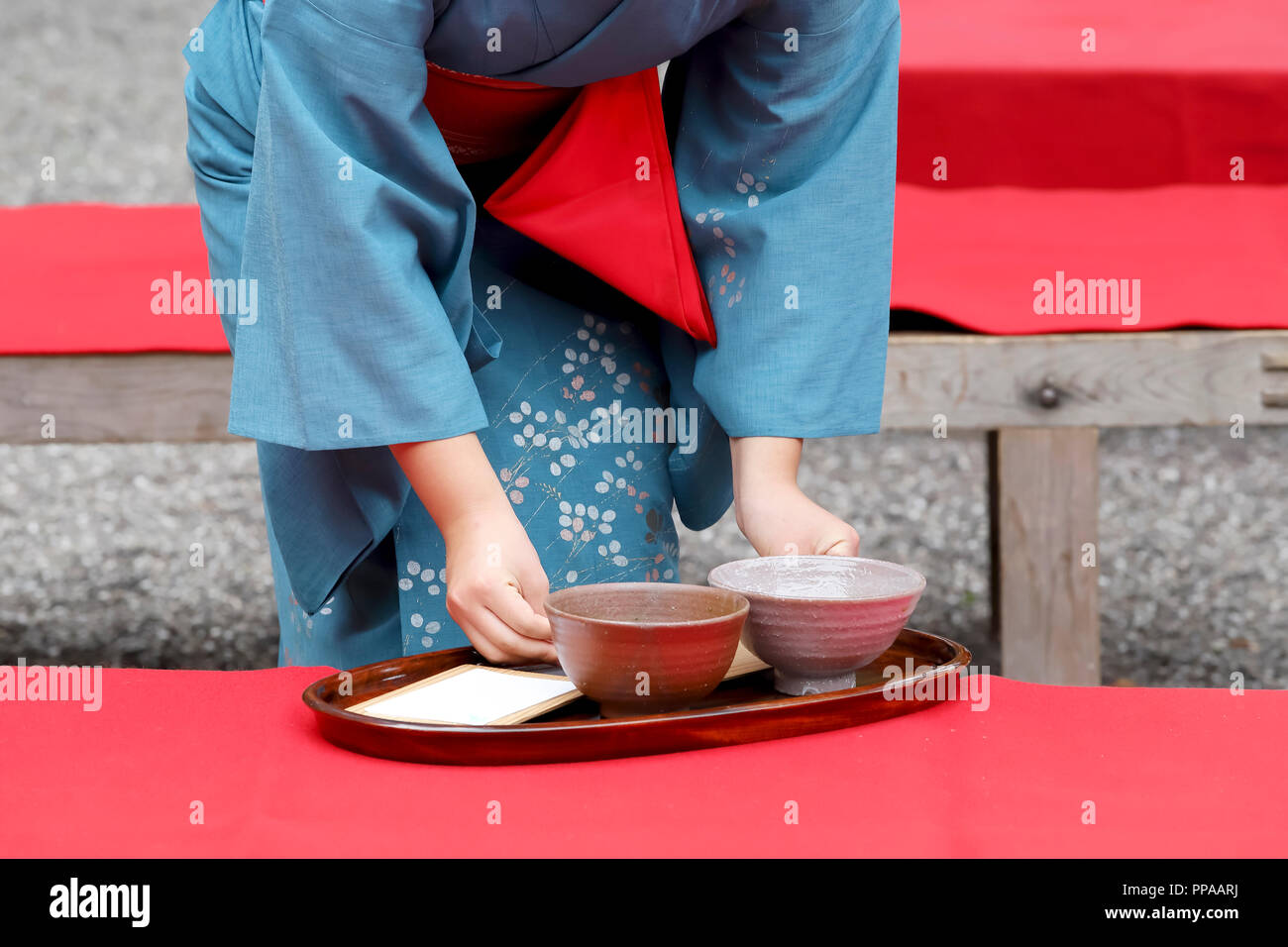 Japanese waitress hi-res stock photography and images - Alamy
