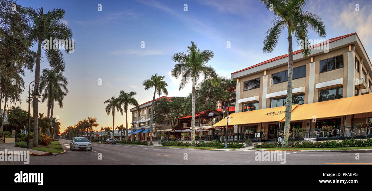 Third street naples florida hi-res stock photography and images - Alamy