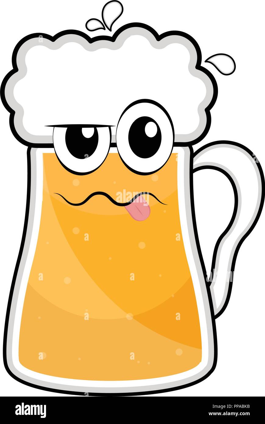 Drunk emoticon hi-res stock photography and images - Alamy