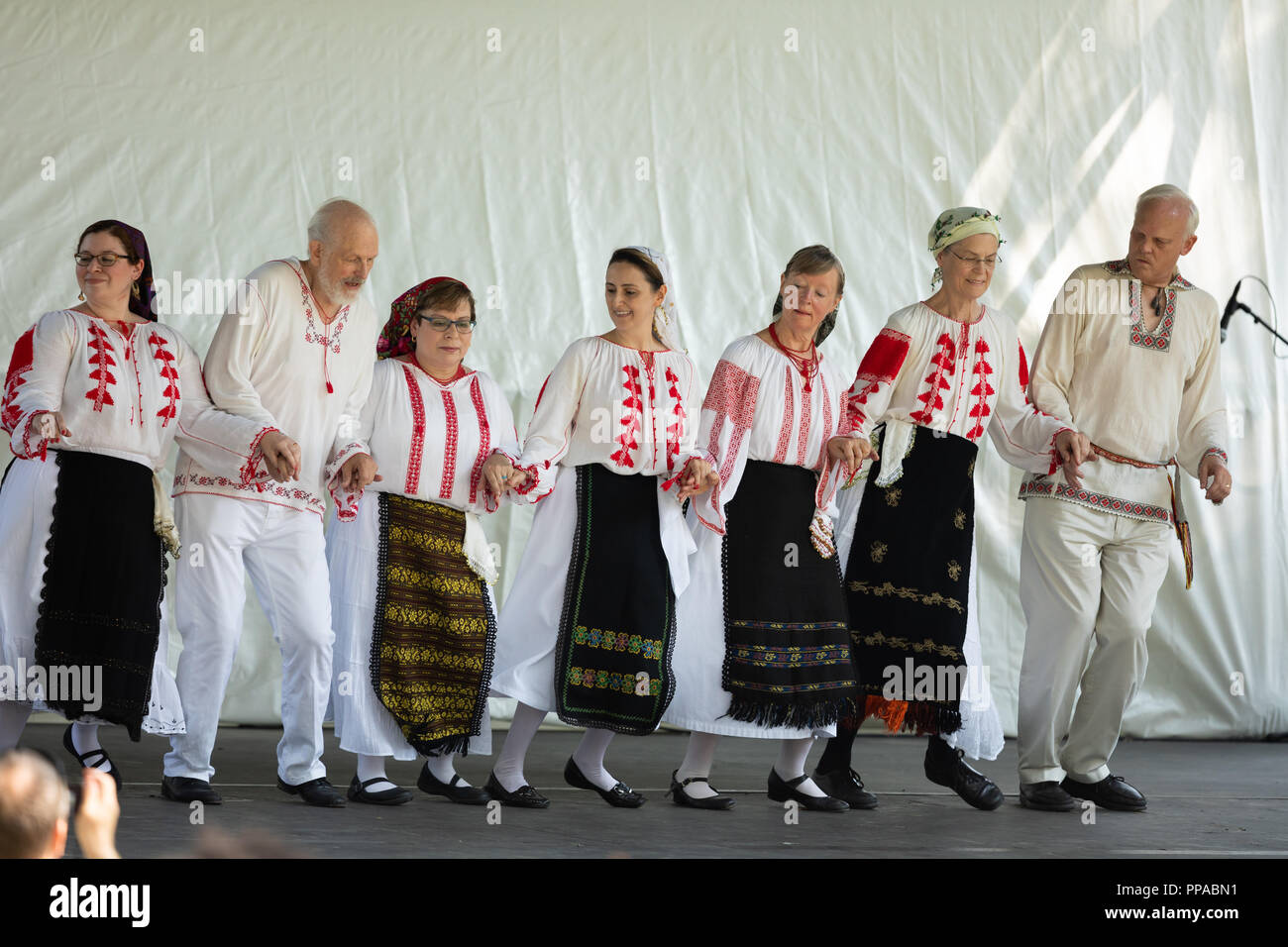 St. Louis, Missouri, USA - August 26, 2018: The Festival of Nations ...