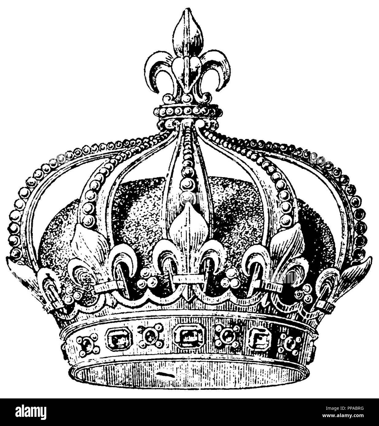 Royal Crown Drawing
