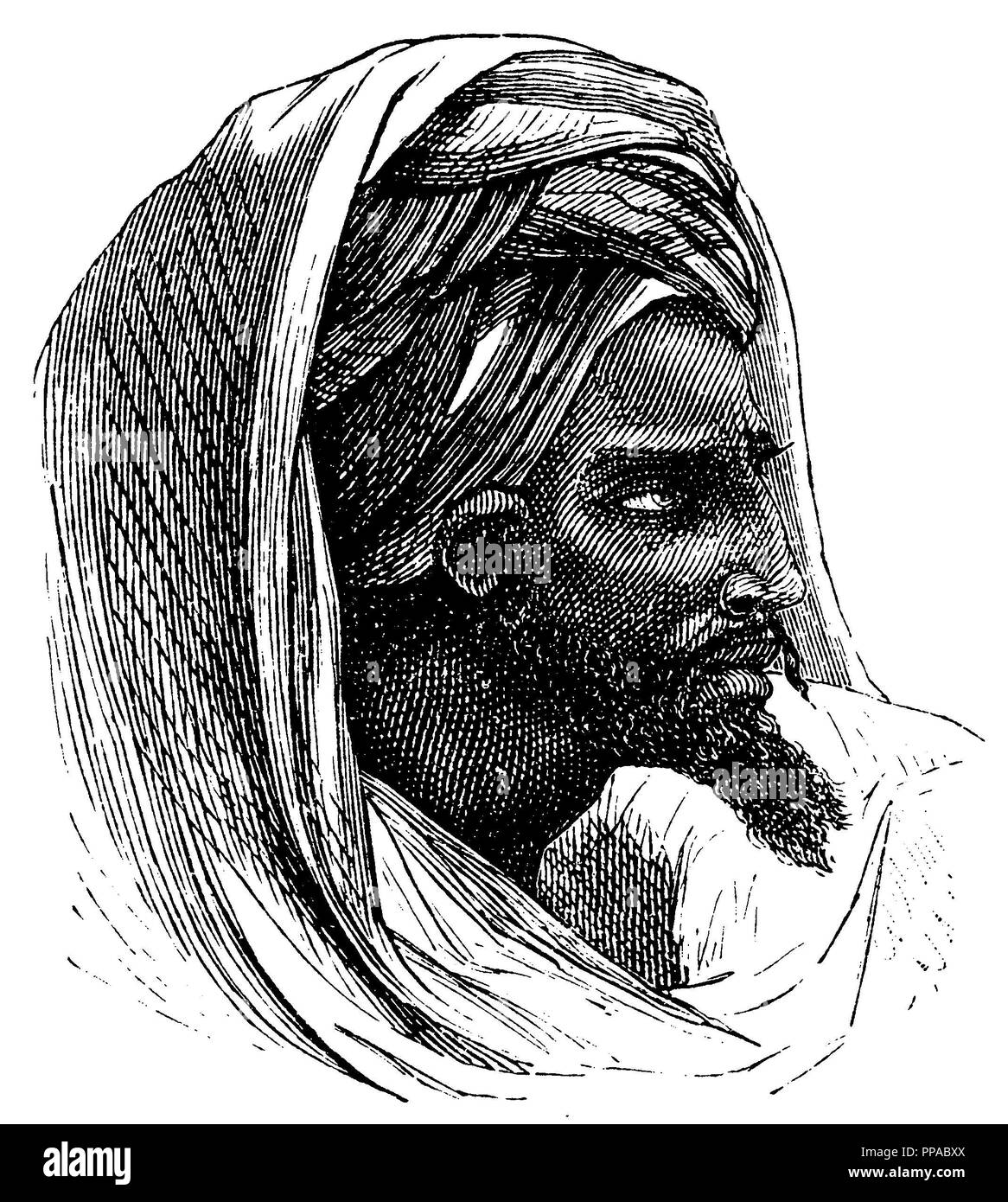 Portrait of an Arab Stock Photo - Alamy