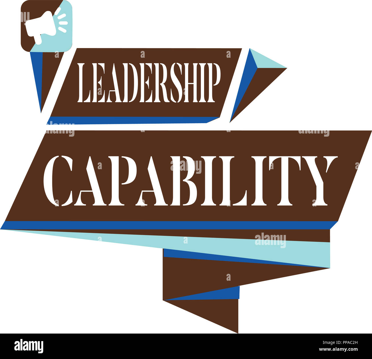 Text sign showing Leadership Capability. Conceptual photo what a Leader ...