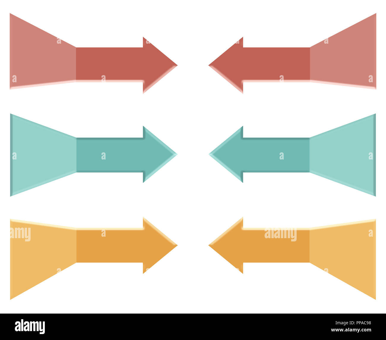 Digital transformation arrow Cut Out Stock Images & Pictures - Alamy