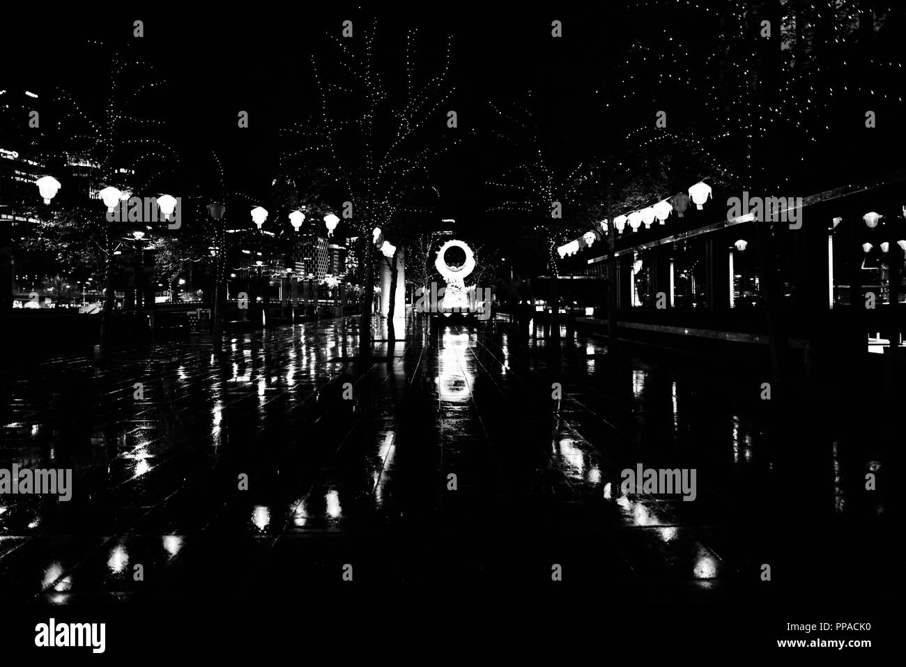 Night time scenes of Melbourne VIC, Australia Stock Photo - Alamy