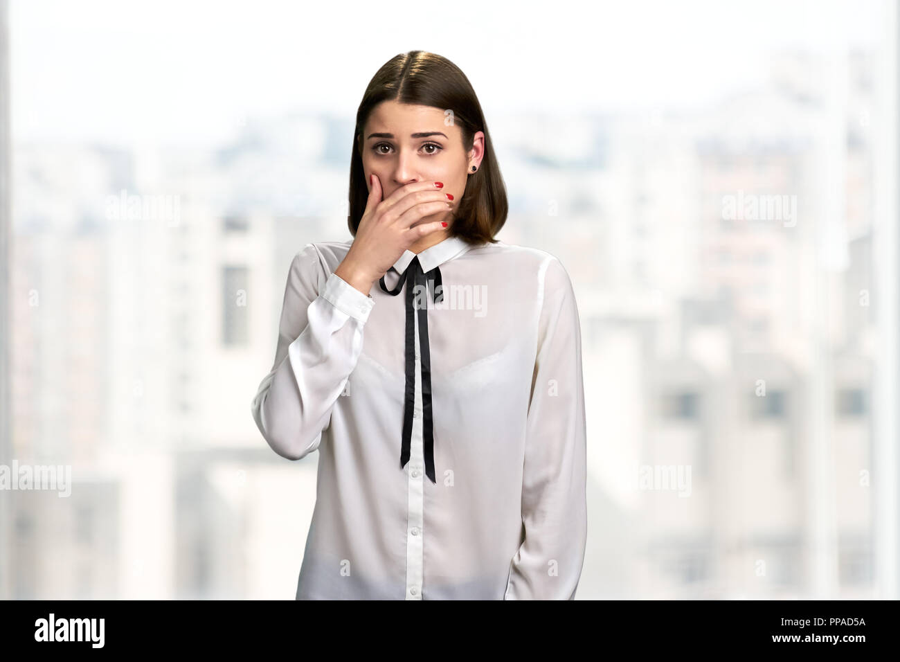 Emotion of anxiety hi-res stock photography and images - Alamy