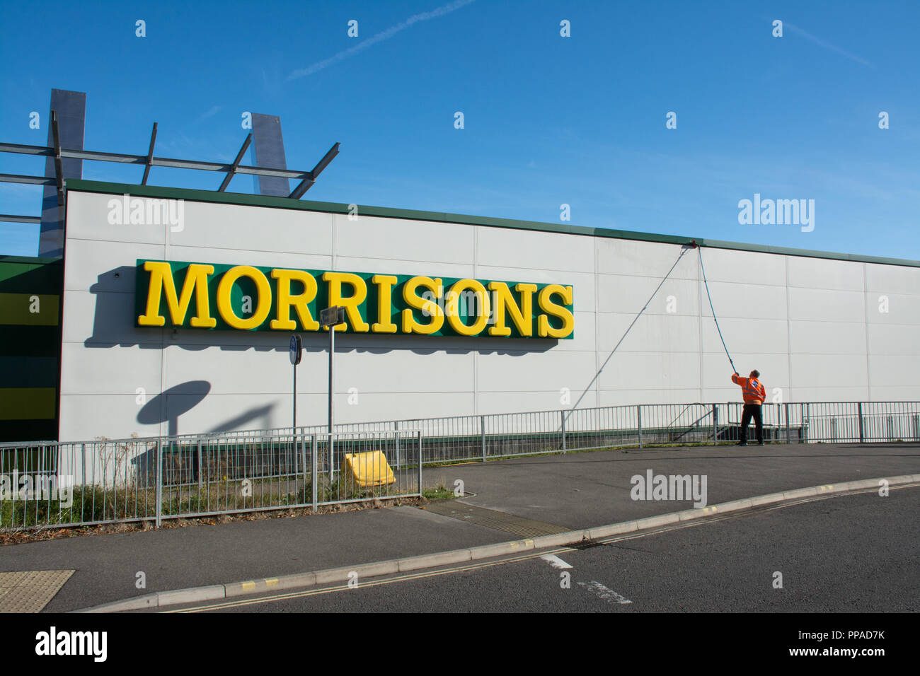 Westgate Retail and Leisure Park - exterior of Morrisons supermarket ...