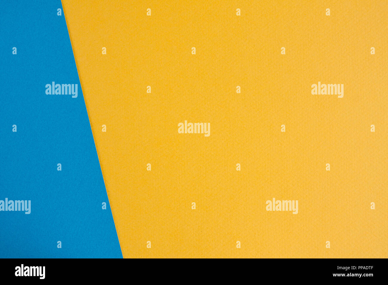 Yellow and blue color paper texture background Stock Photo - Alamy