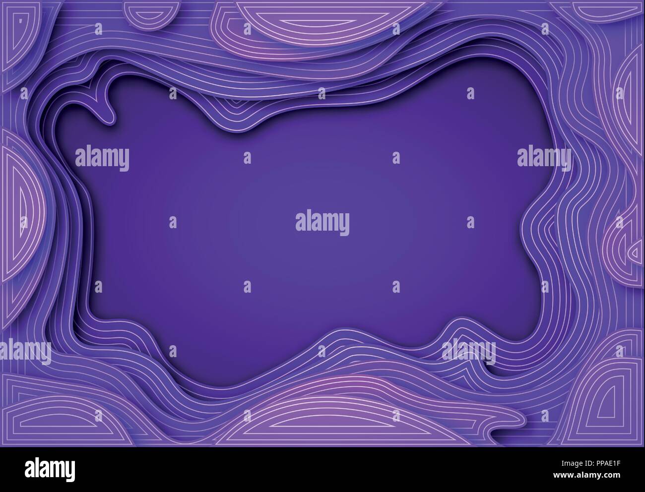 From the paper violet shades with smooth transitions and white lines ...