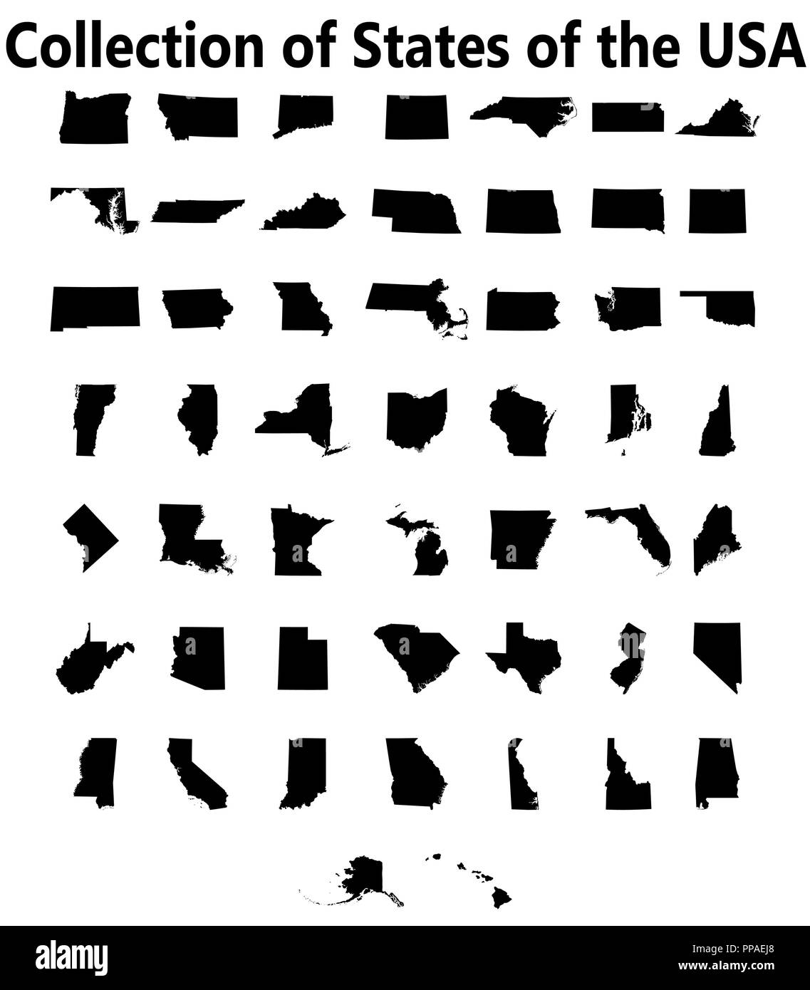 Texas map on white Black and White Stock Photos & Images - Alamy