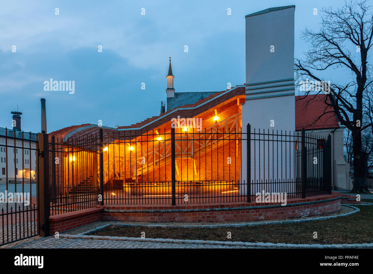 The Piastowski Castle in Raciborz Stock Photo - Alamy