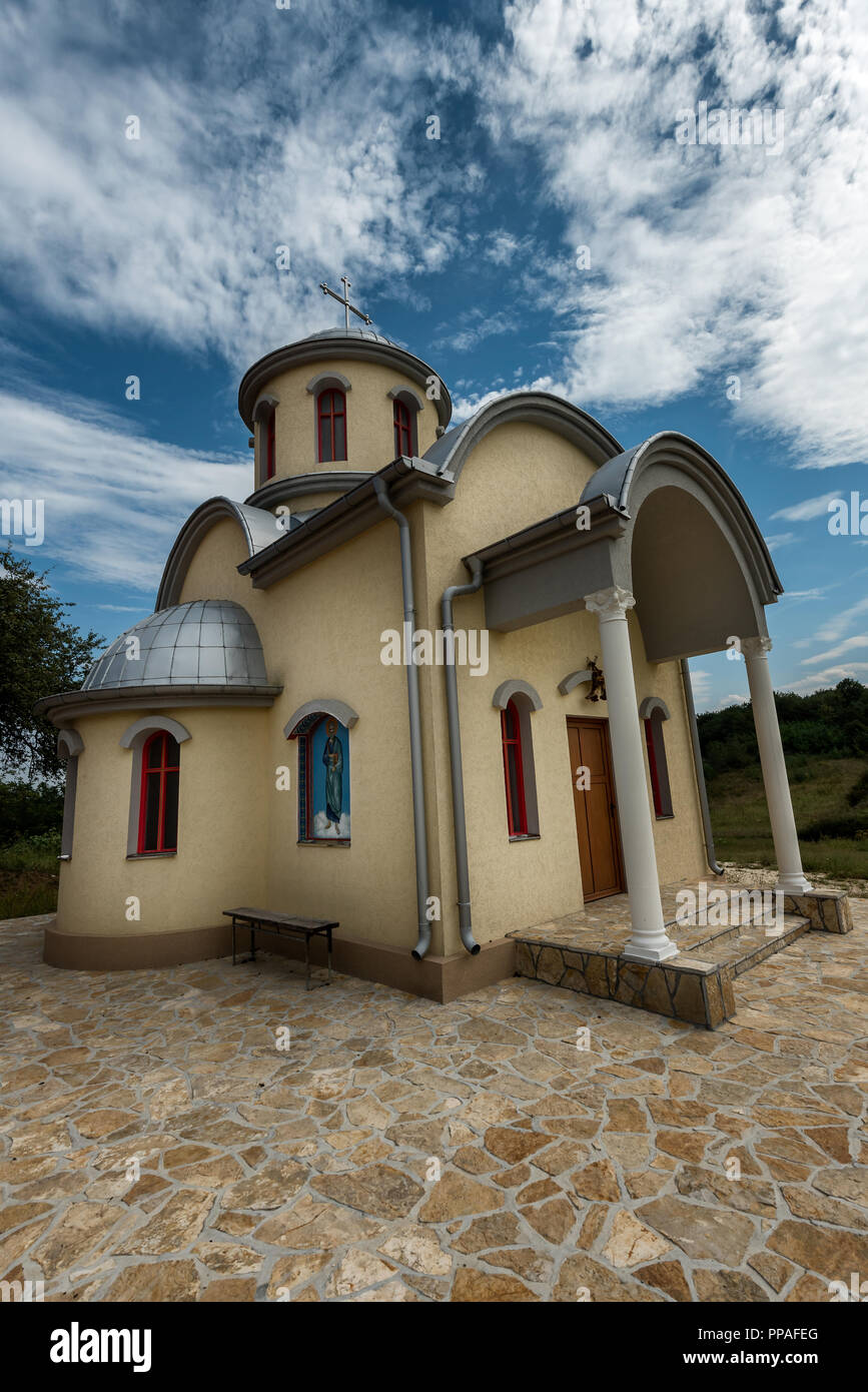 Small Serbian Christian Orthodox Church on a clearing Stock Photo - Alamy