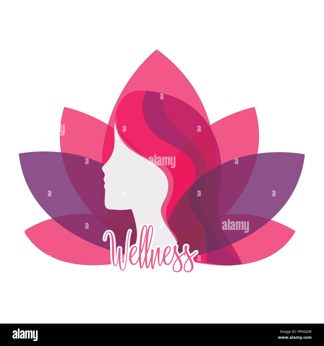 healthy woman with wellness lifestyle nutrition Stock Vector Image ...