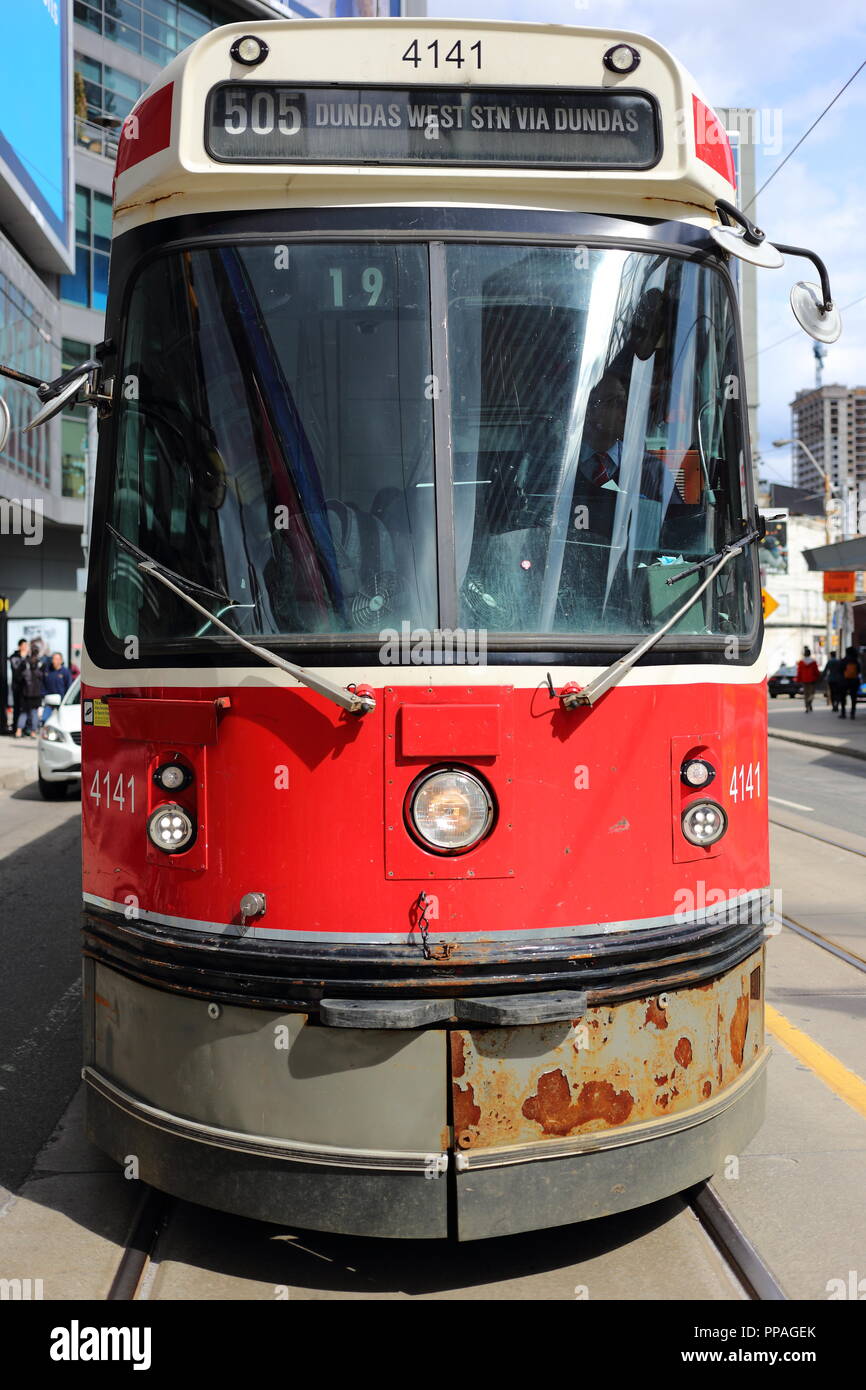 Downtown toronto streetcar hi-res stock photography and images - Alamy