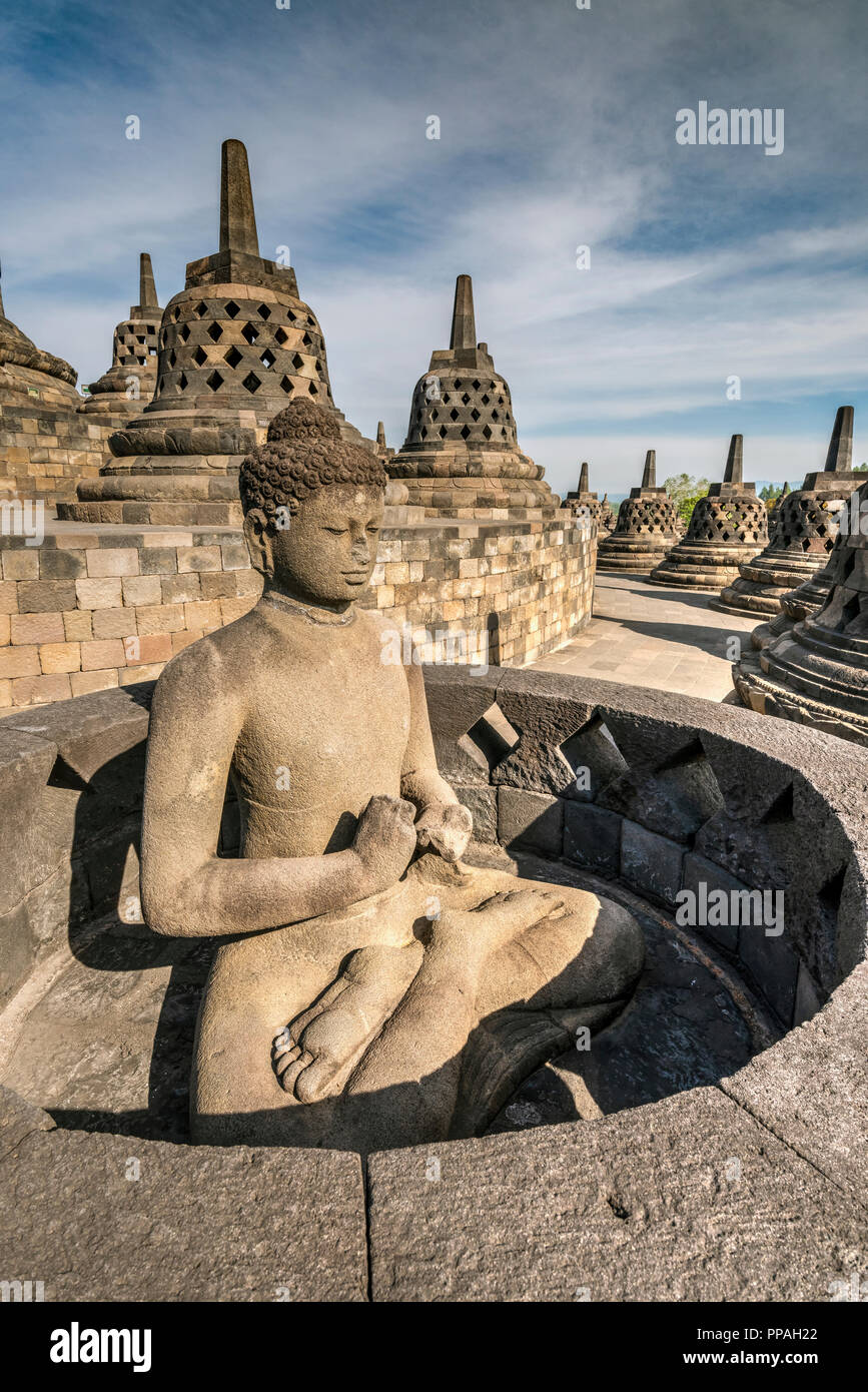 Buddha statue java hi-res stock photography and images - Alamy