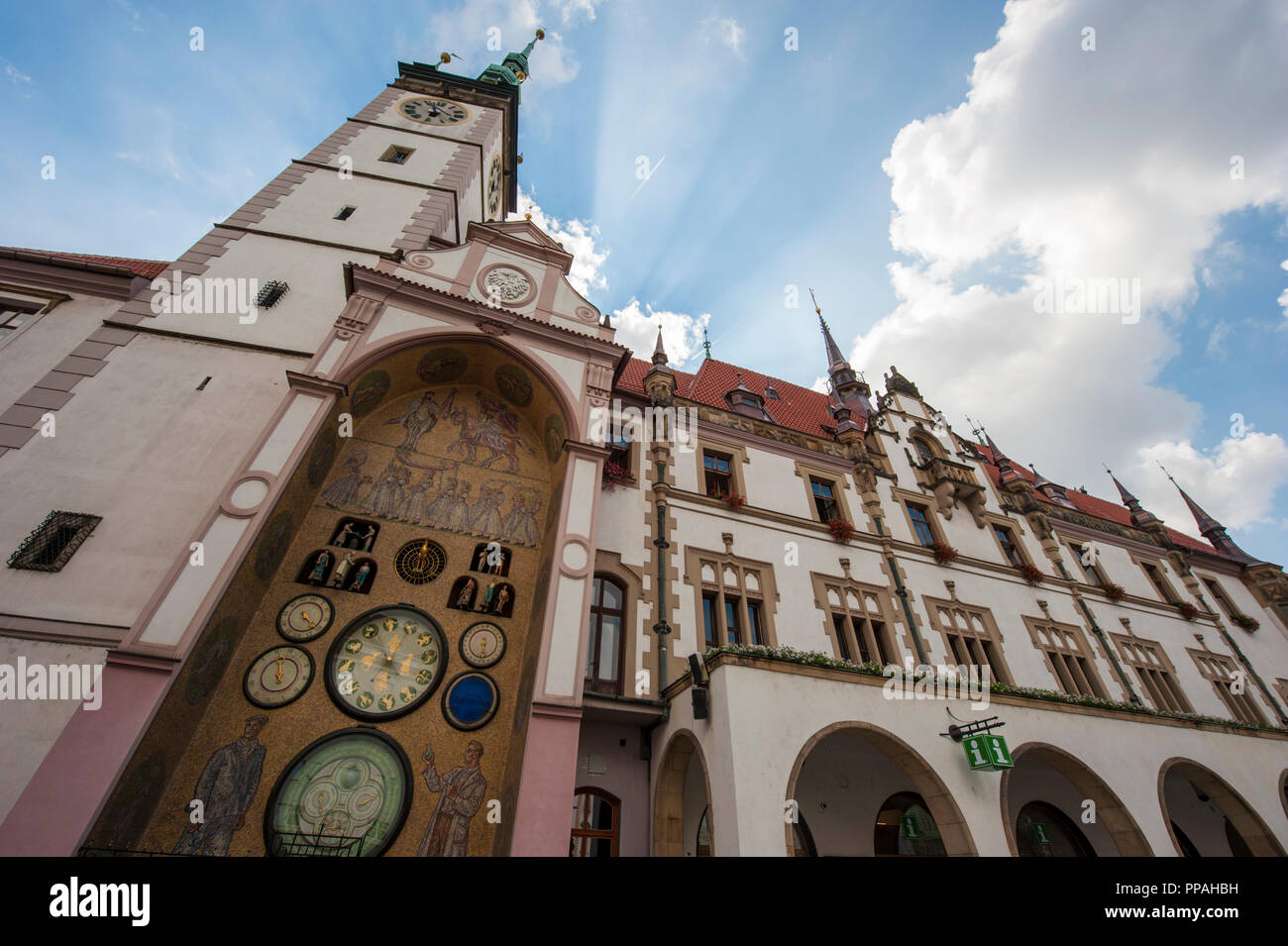The city hal building in Olomouc, Moravia, Czechia Stock Photo - Alamy