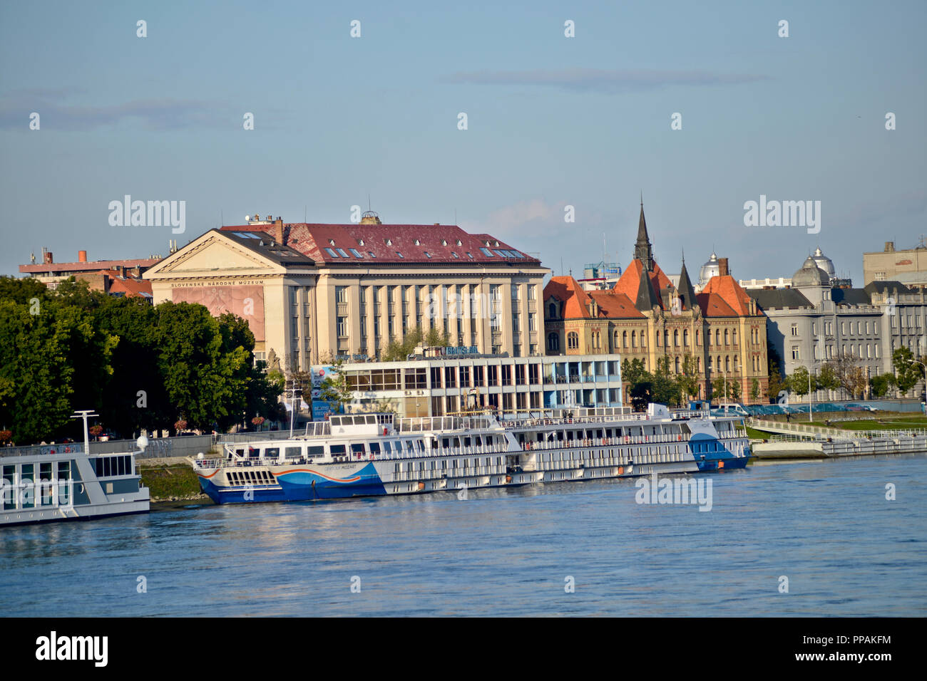 Bratislava and the Danube River, Slovakia Stock Photo - Alamy