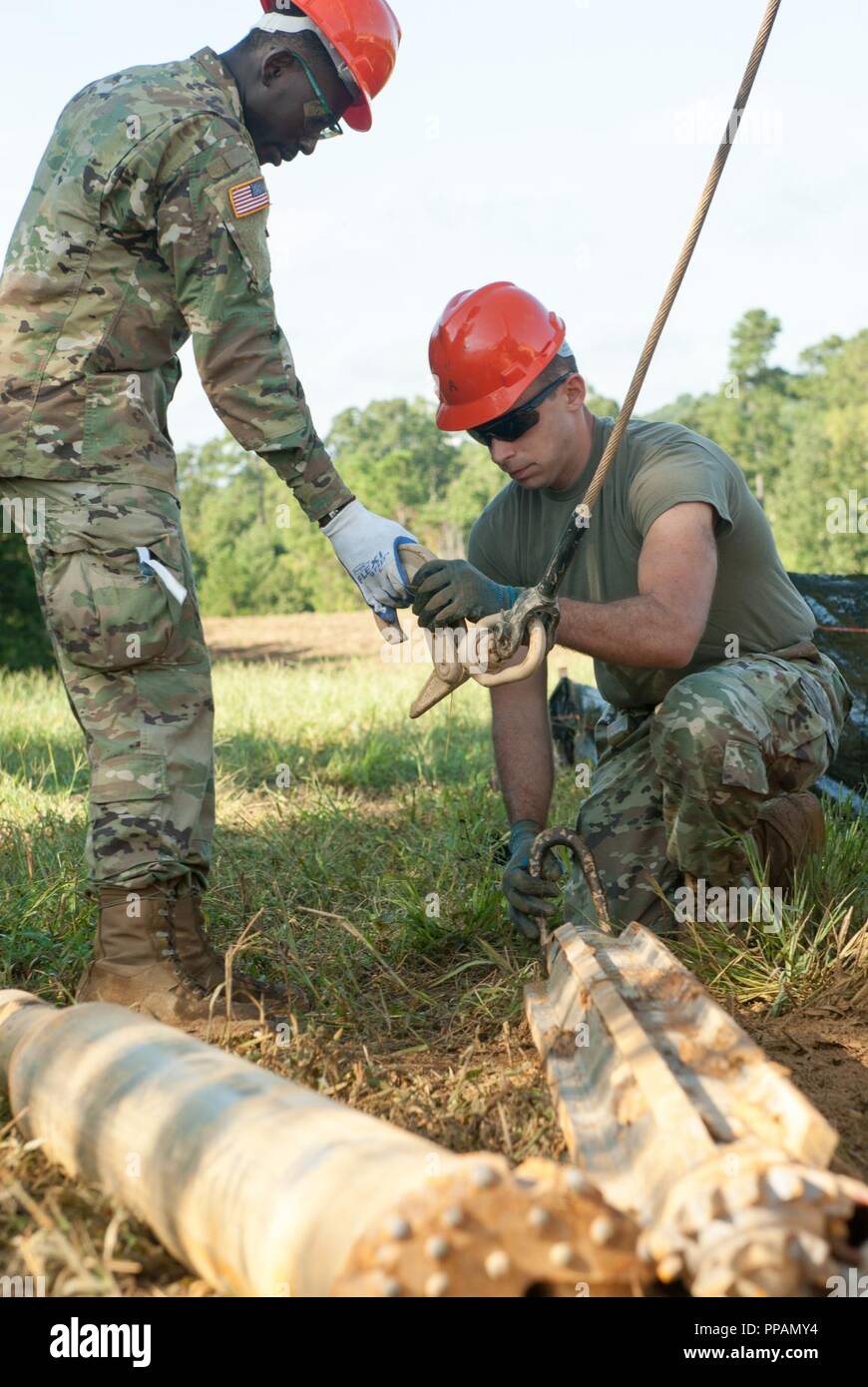 Military well drillers hi-res stock photography and images - Alamy
