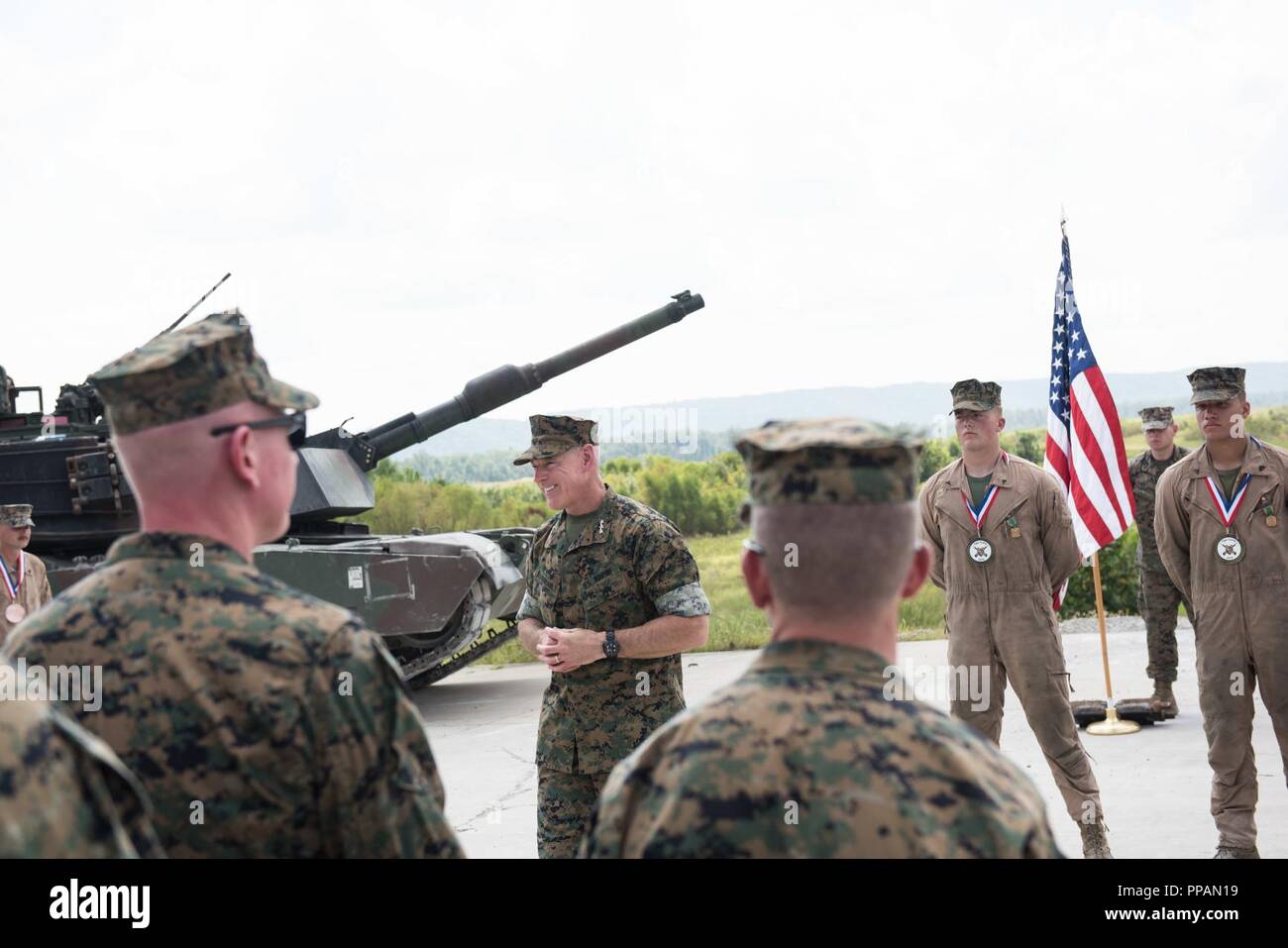 Tank battalions from the USMC battled it out on Fort Knox's Wilcox ...