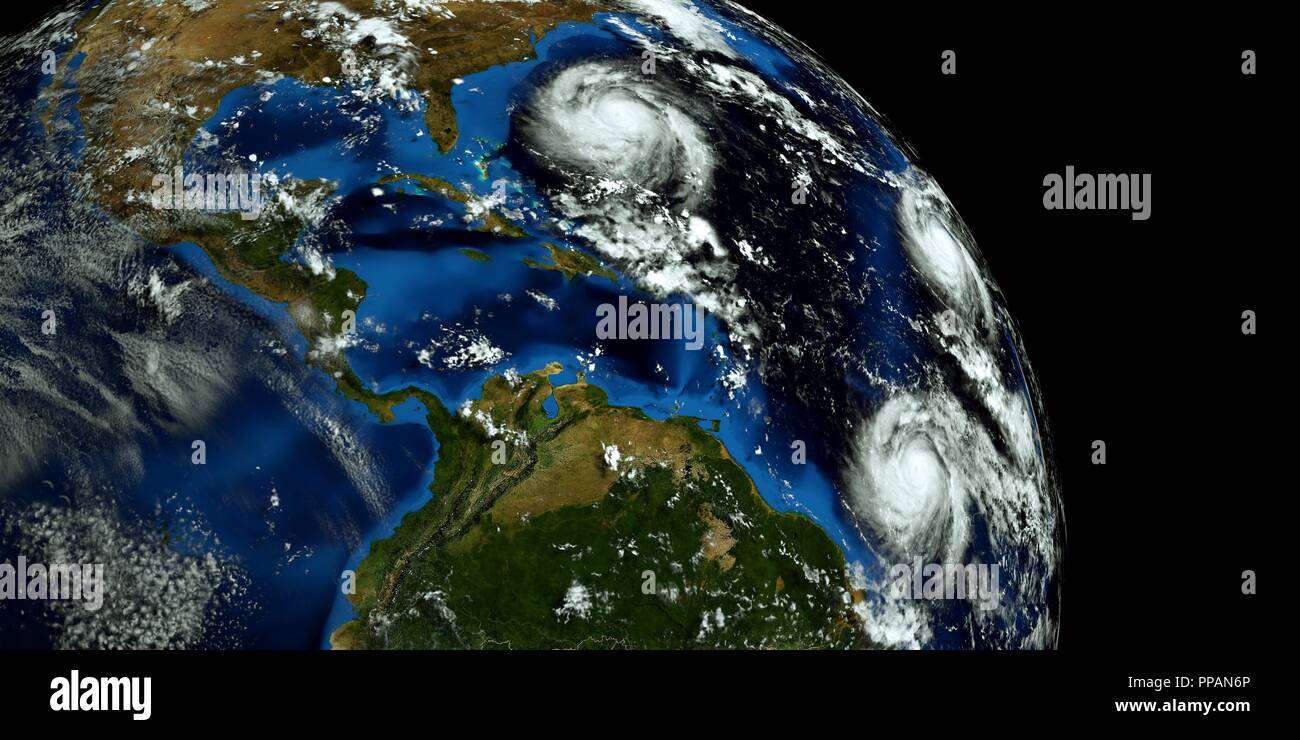 Extremely detailed and realistic high resolution 3D image of 3 ...