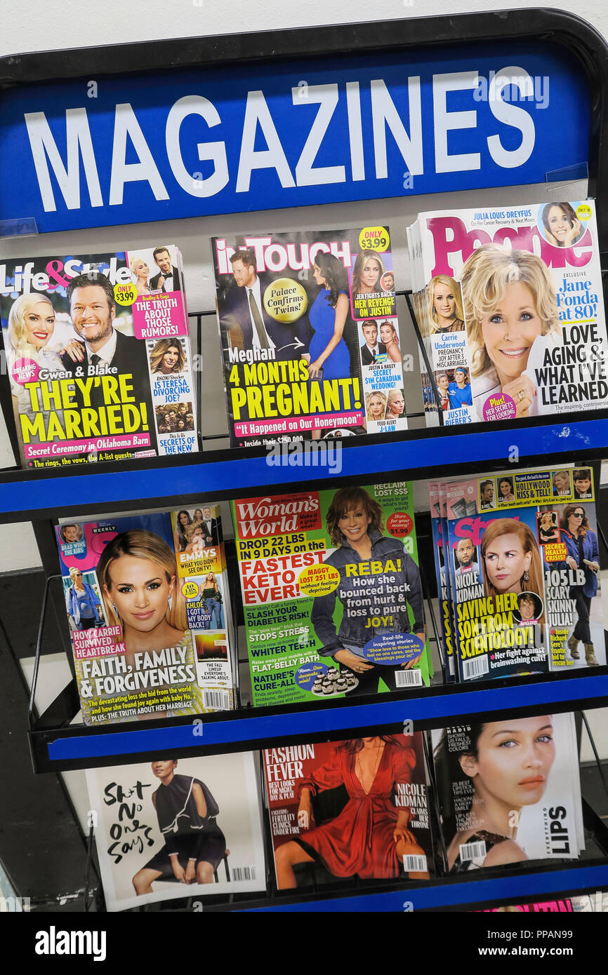 Gossip Magazine Stand