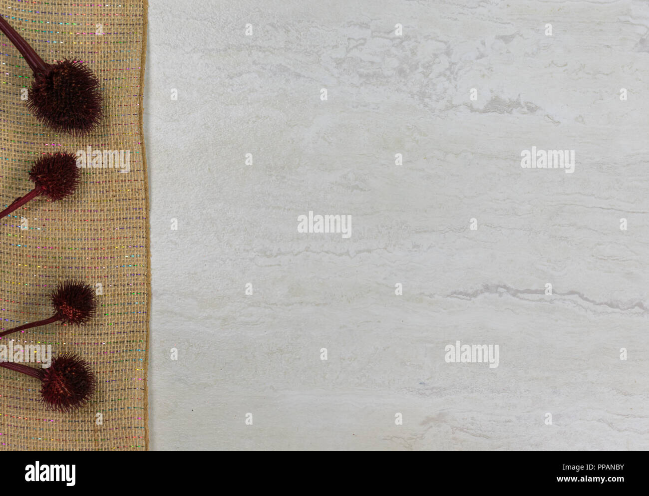 Dried maroon flowers hi-res stock photography and images - Alamy