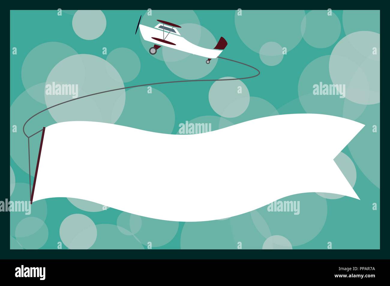 Flat design business Vector Illustration Empty template esp isolated ...