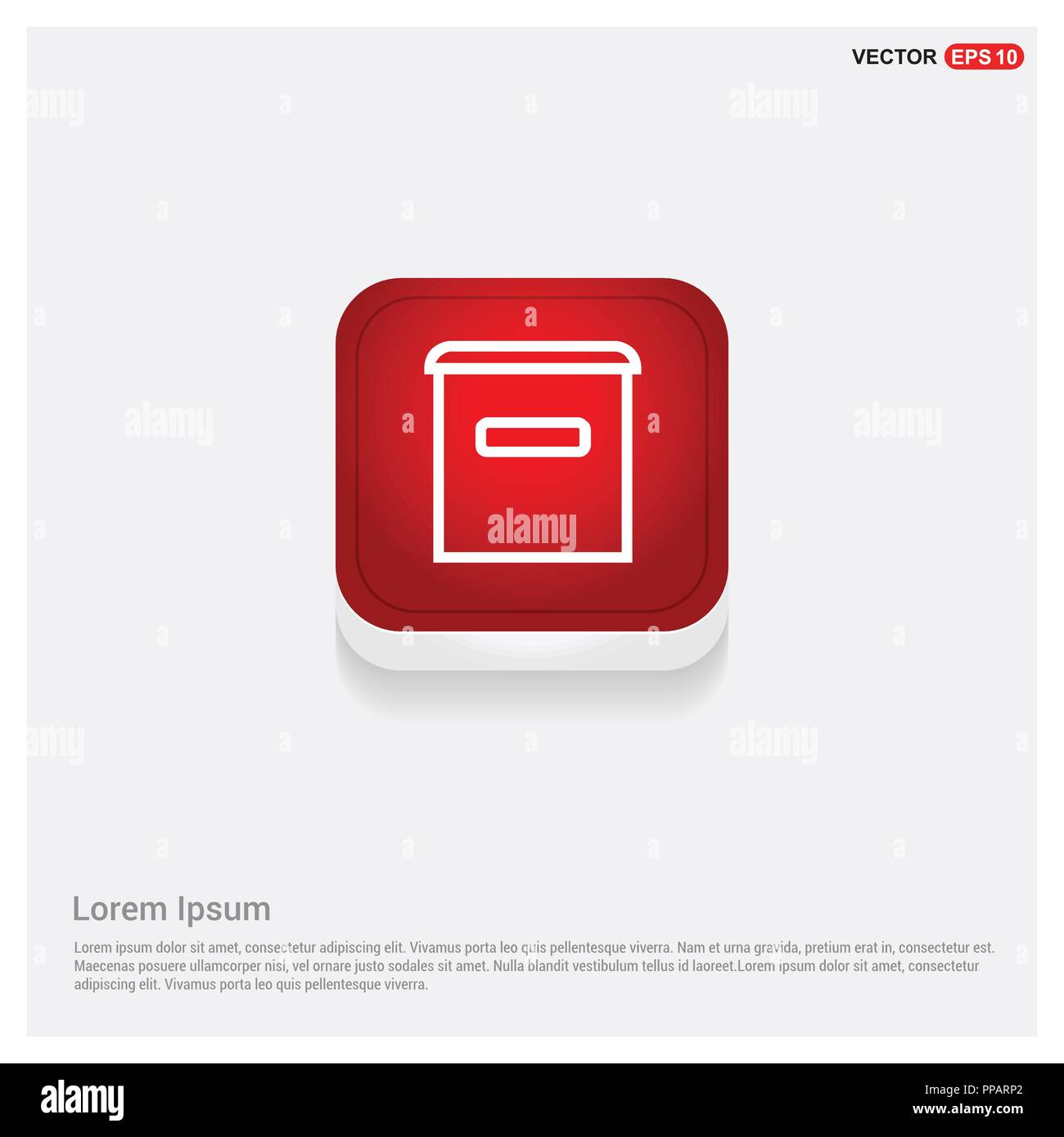 Trash bin icon Stock Vector Image & Art - Alamy