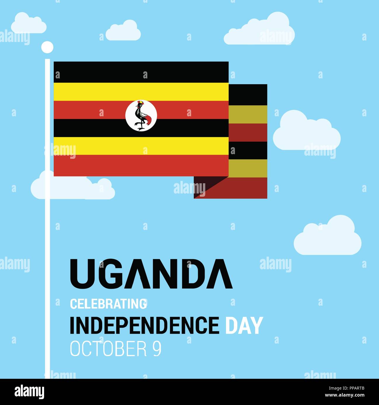 Happy independence day uganda hi-res stock photography and images - Alamy