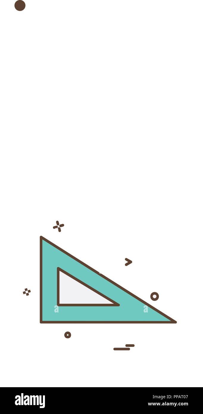 Geometry scale icon design vector Stock Vector Image & Art - Alamy