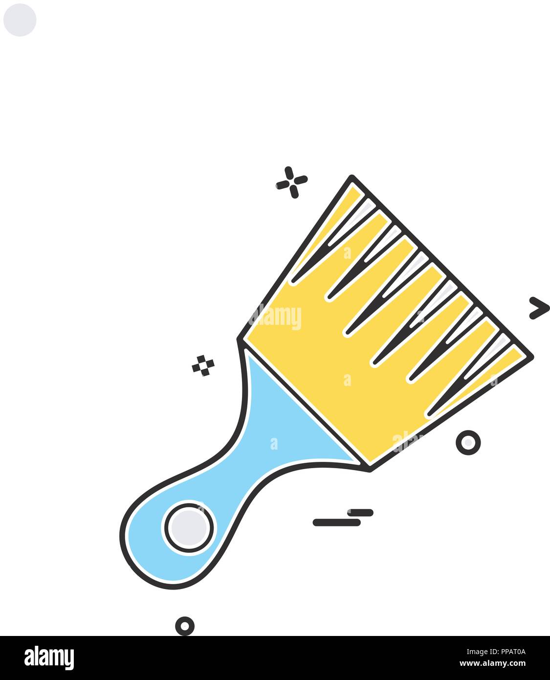 Bursh symbol hi-res stock photography and images - Alamy