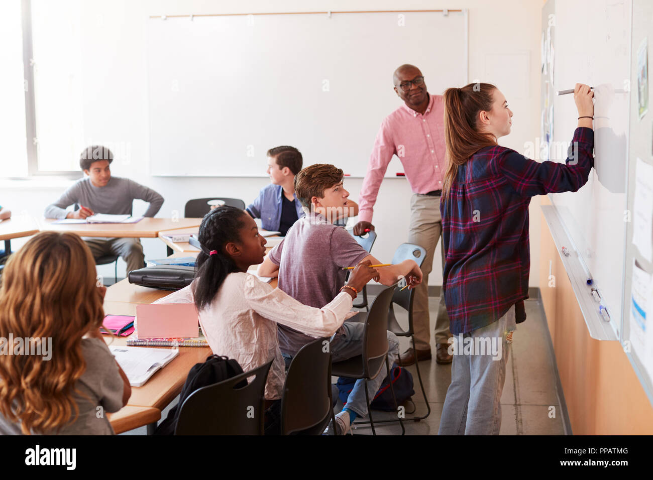 High School Writing Class