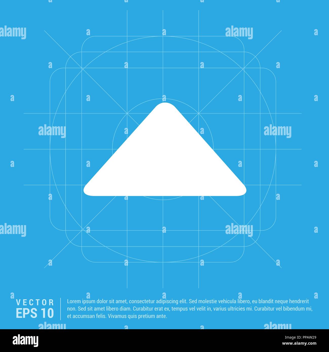 Upper Arrow Icon Stock Vector Image & Art - Alamy