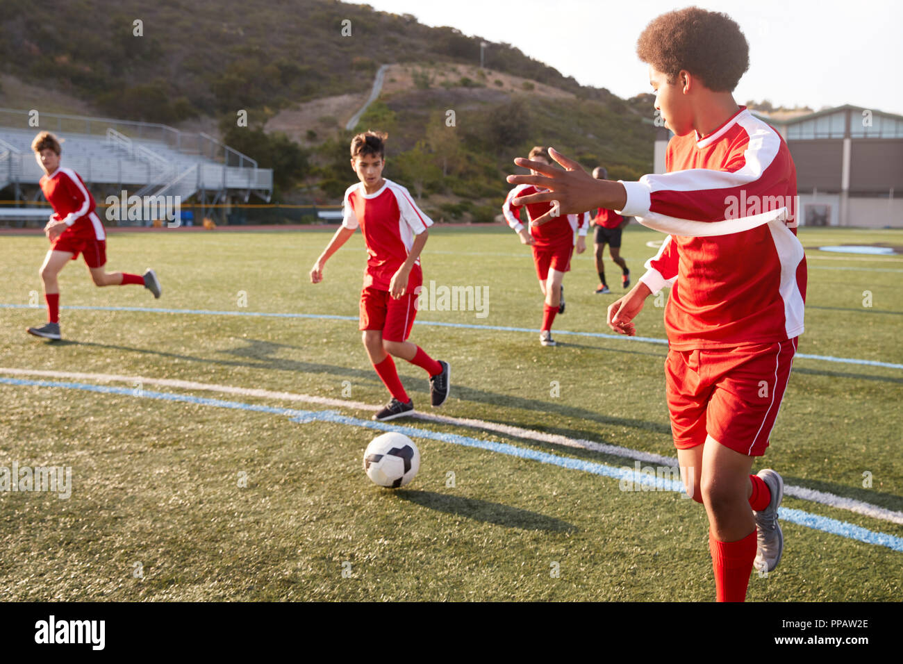 Football team group hi-res stock photography and images - Alamy