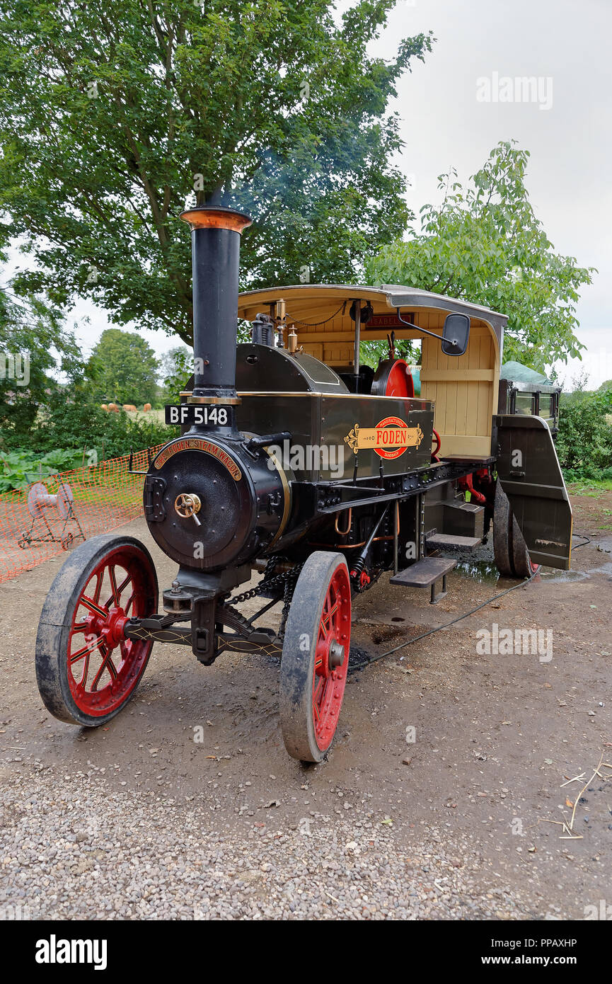 1907 Foden Steam Wagon named Isabella Stock Photo - Alamy