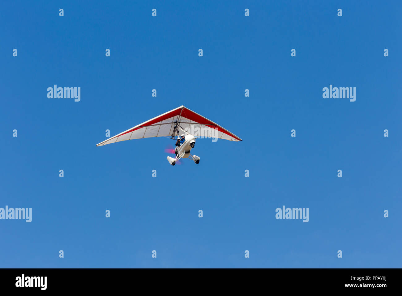 Ultralight aircraft flying in hi-res stock photography and images - Alamy