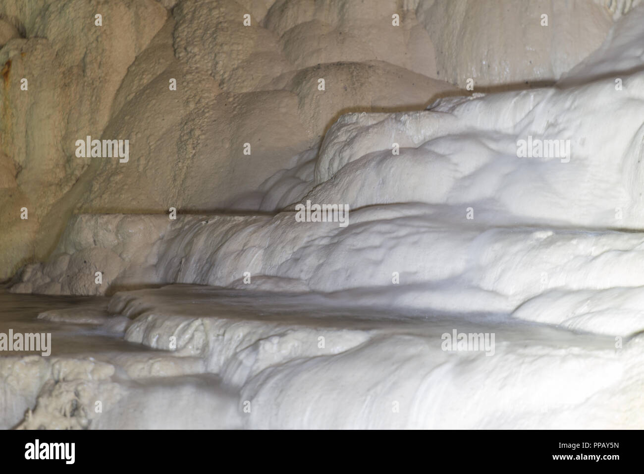 Travertine cave hi-res stock photography and images - Alamy