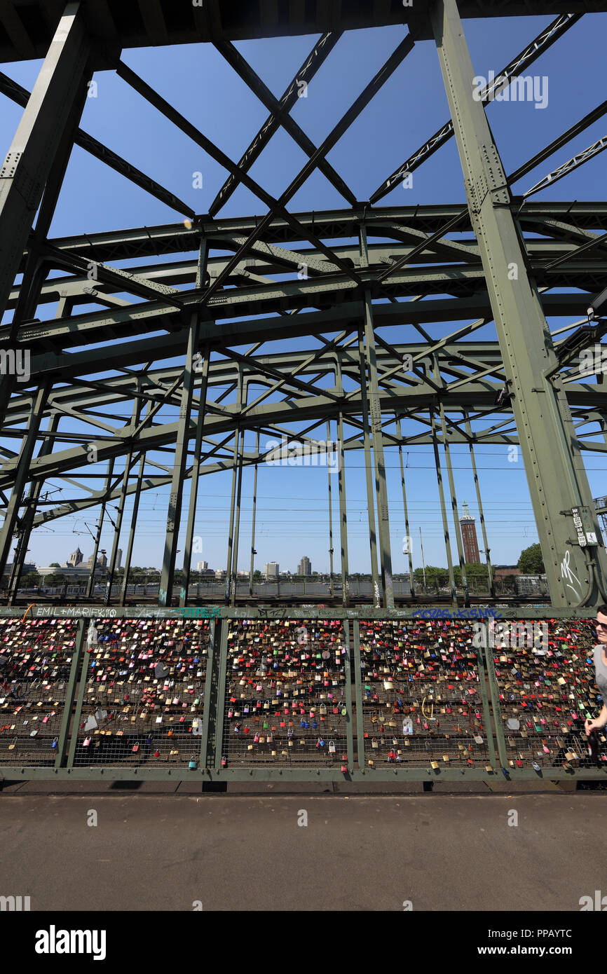 Cologne Bridge Locks High Resolution Stock Photography and Images - Alamy