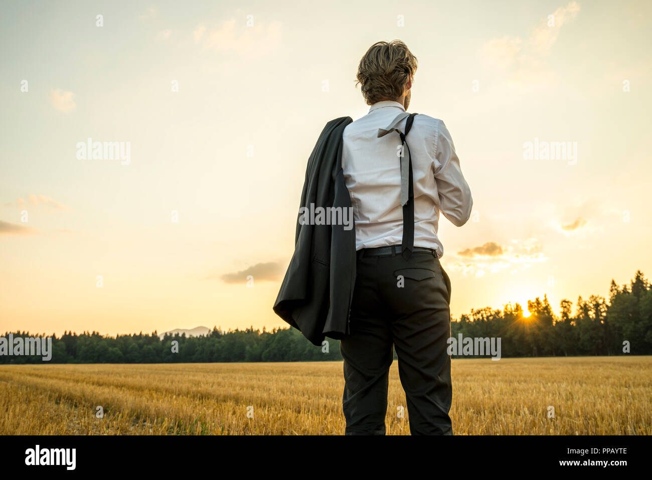 Gazing into the future hi-res stock photography and images - Alamy
