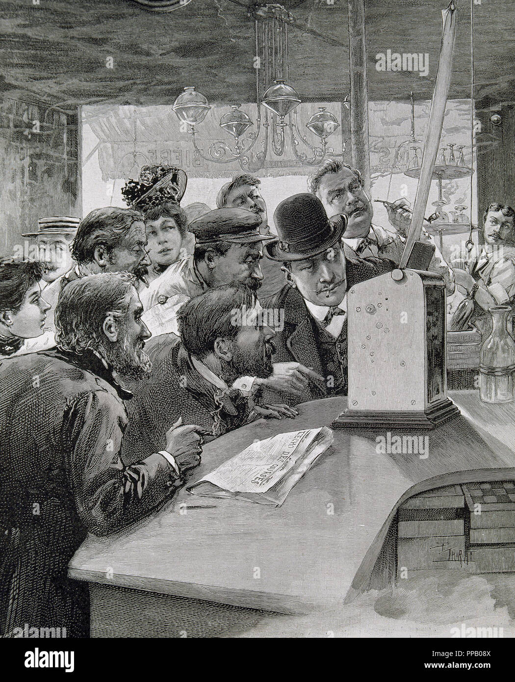 Parisian telegrafico apparatus hi-res stock photography and images - Alamy