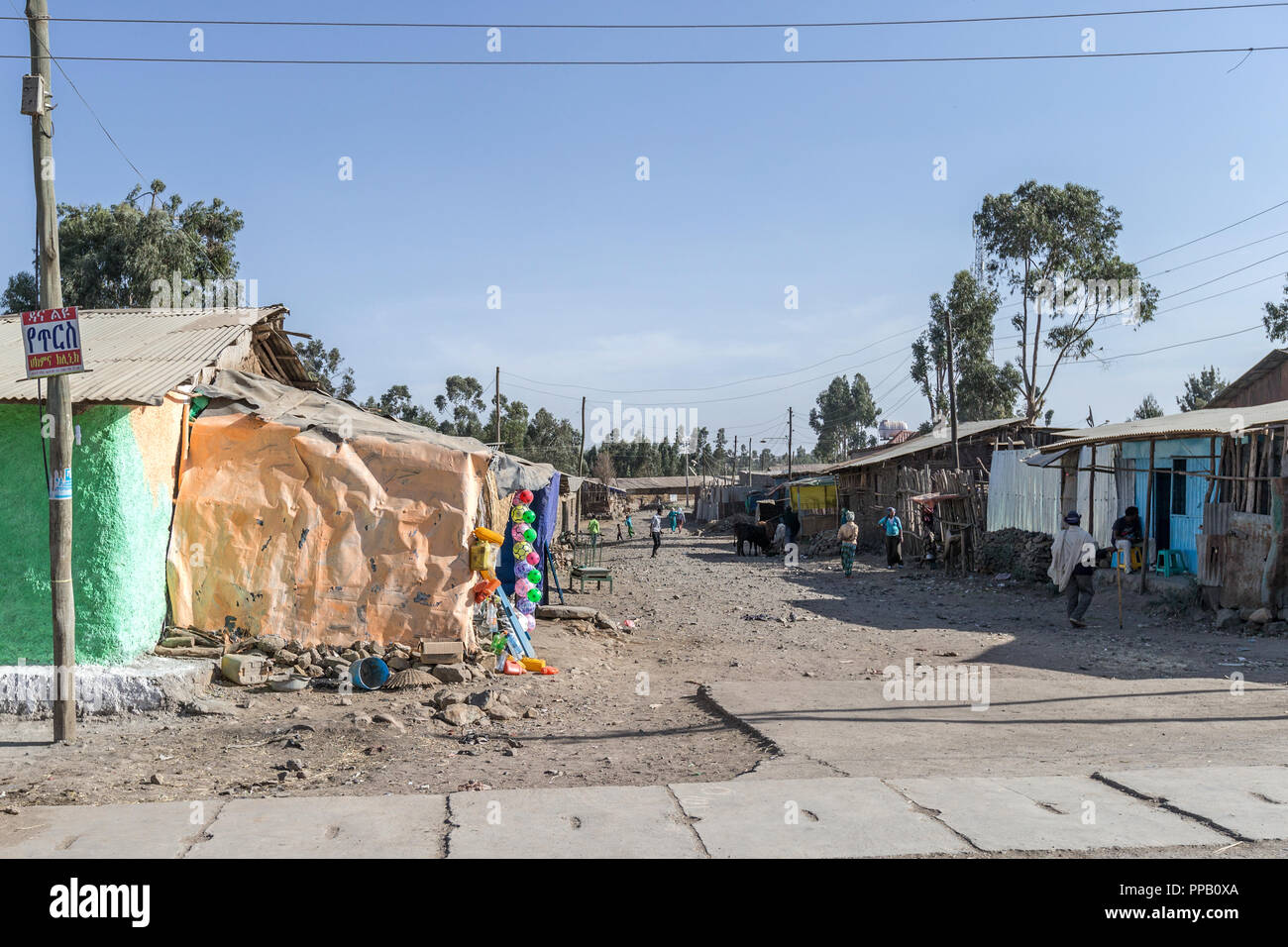 Village, Amhara Region, Ethiopia Stock Photo - Alamy