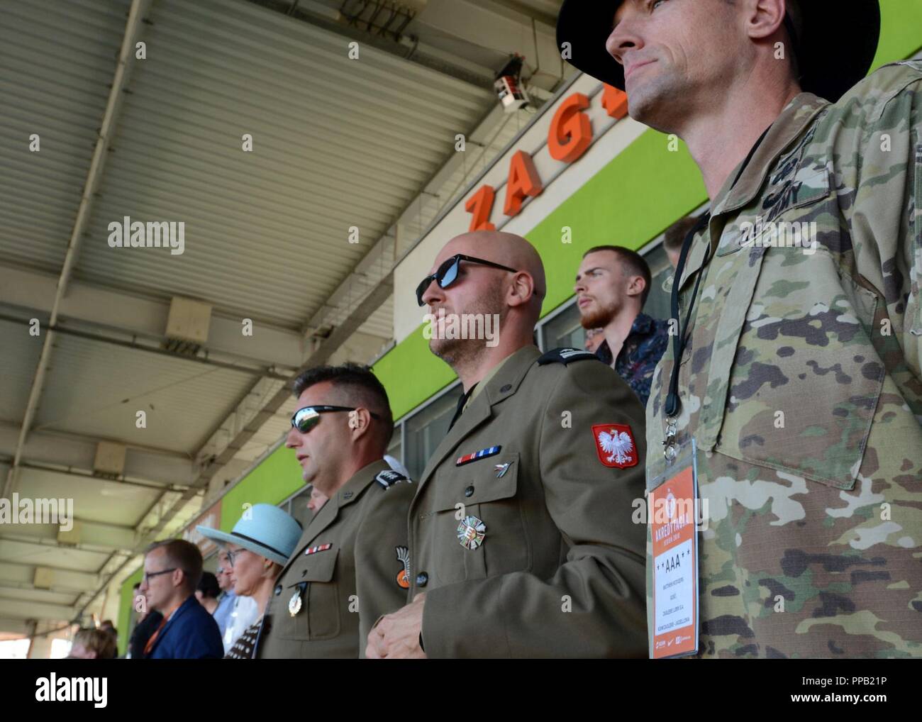 U.S. Army Lt. Col. Matthew Rogers, the commander of the 91st Brigade ...